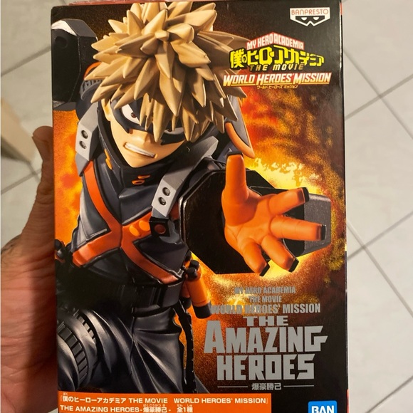Bandpresto | Toys | My Hero Academia World Heroes Katsuki Bakugou ...
